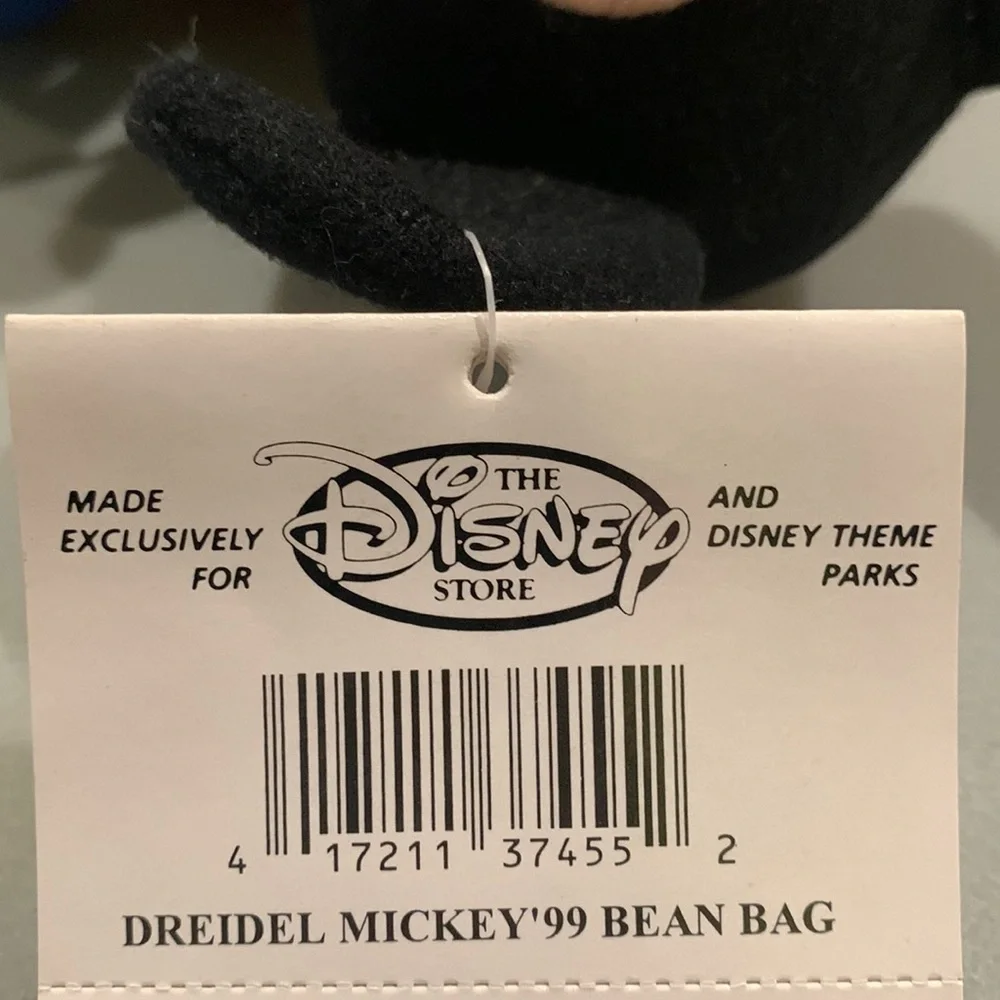 Disney | Toys | Disney Mickey Mouse Dreidel Mini Bean Bag Plush | Poshmark